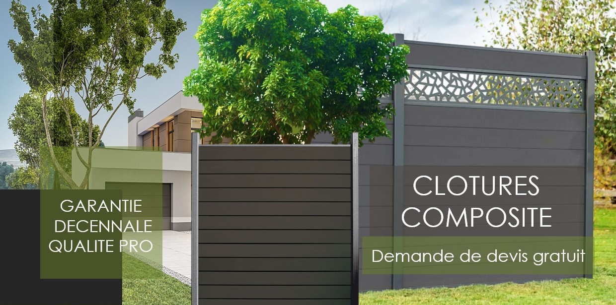 Vente et pose de tous types de clôtures